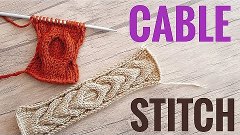 How to knit the horseshoe cable stitch | Easy knitting pattern for ...